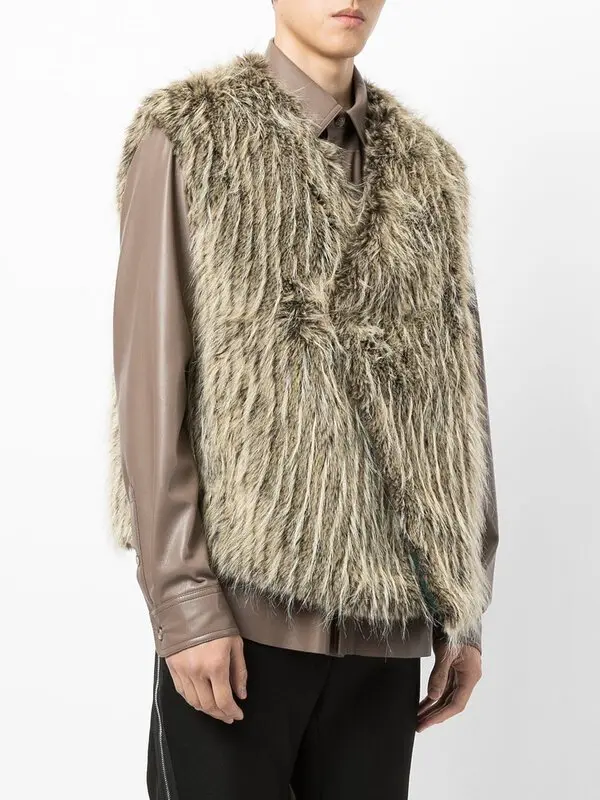 NAMACHEKO Faux Fur Wrapped Giet