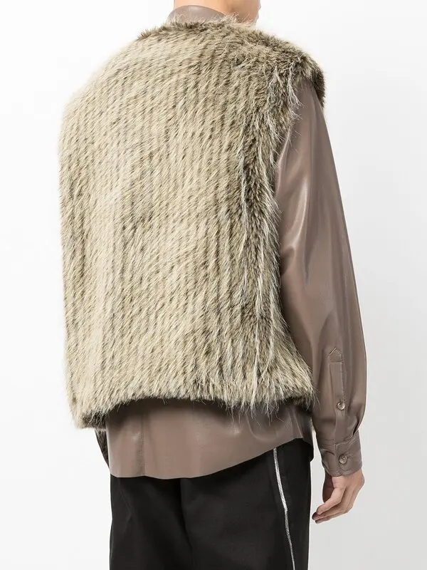 NAMACHEKO Faux Fur Wrapped Giet