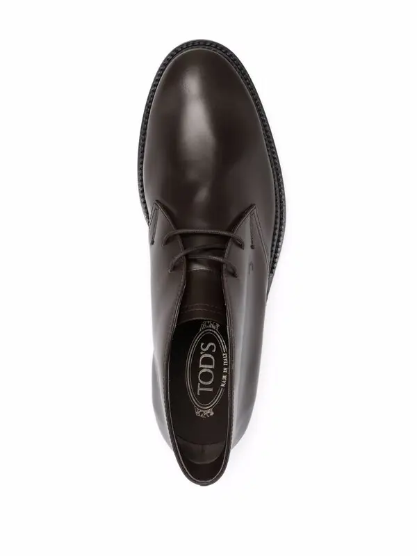 TOD'S Logo-debossed Desert Boots