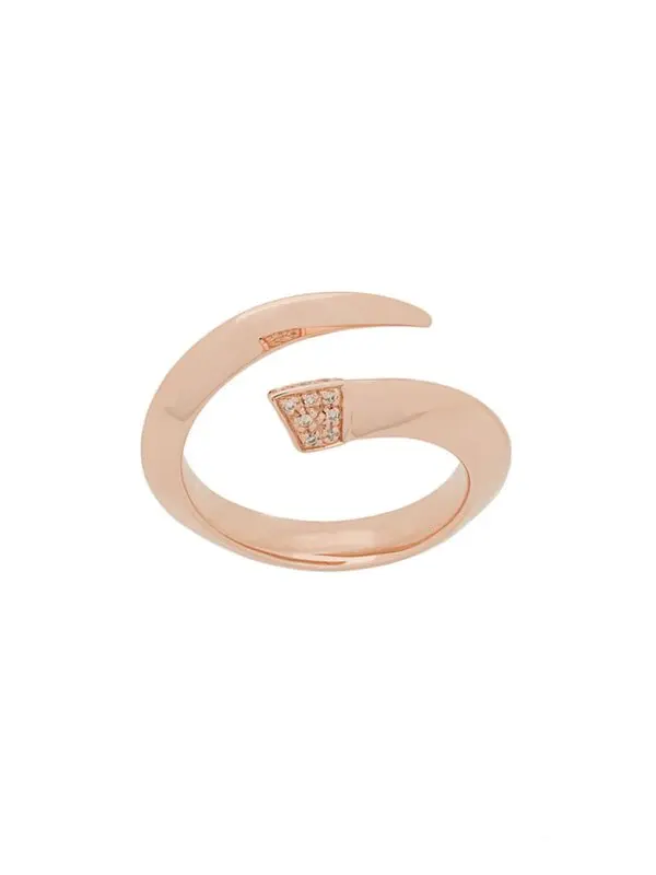 SHAUN LEANE Sabre Diamond Ring - Gold