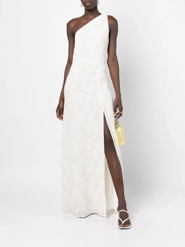 REFORMATION One-shoulder Evelyn Dress