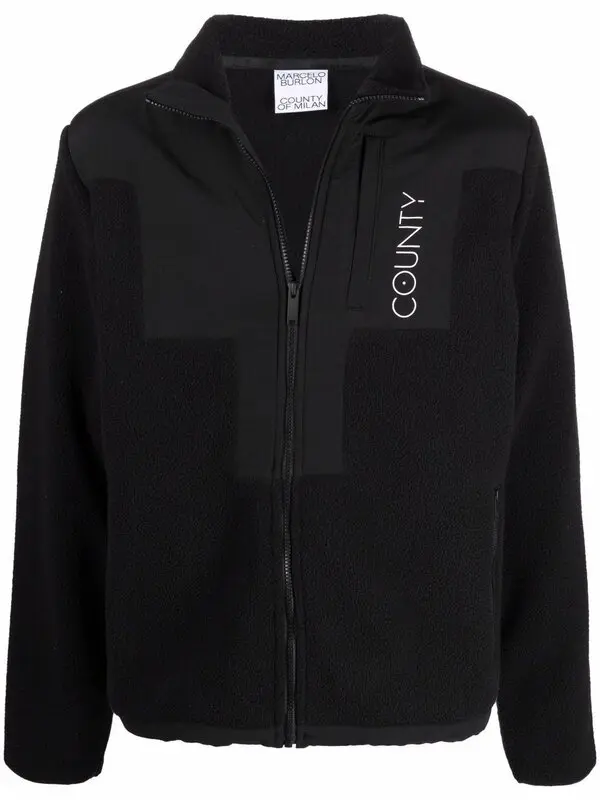 COUNTY OF MILAN Marcelo Burlon Zipped Jacket