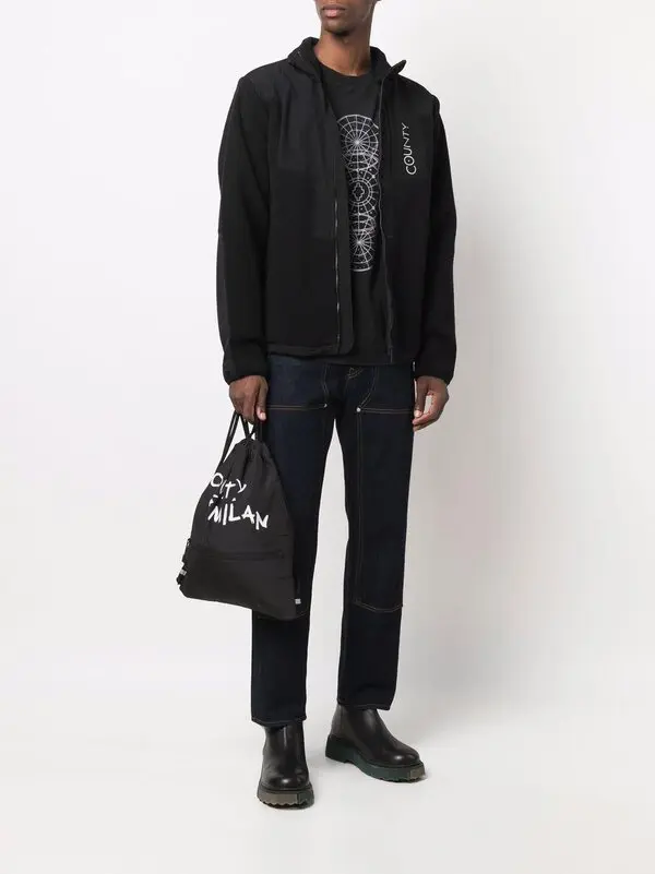 COUNTY OF MILAN Marcelo Burlon Zipped Jacket