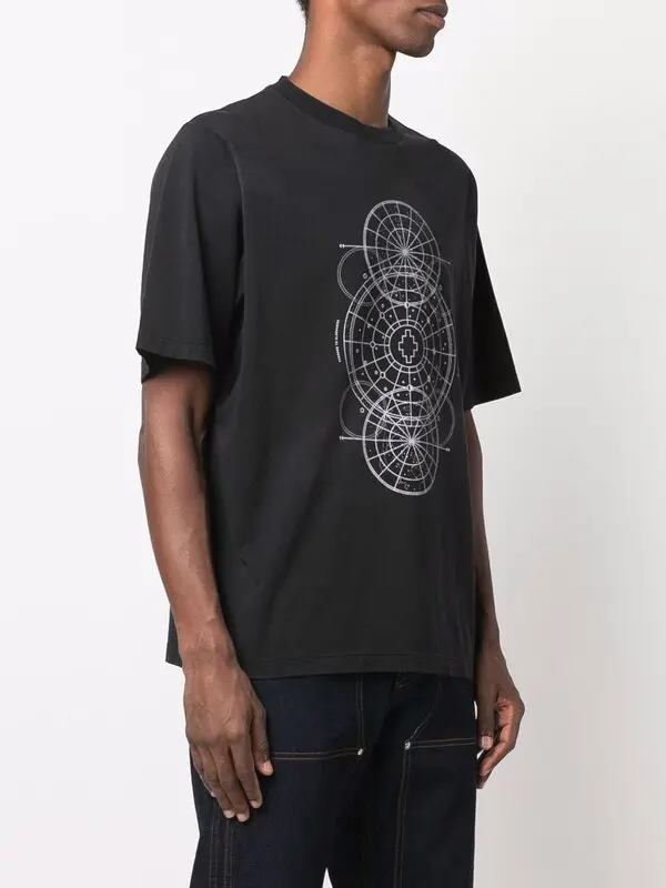 COUNTY OF MILAN Astral-print T-shirt