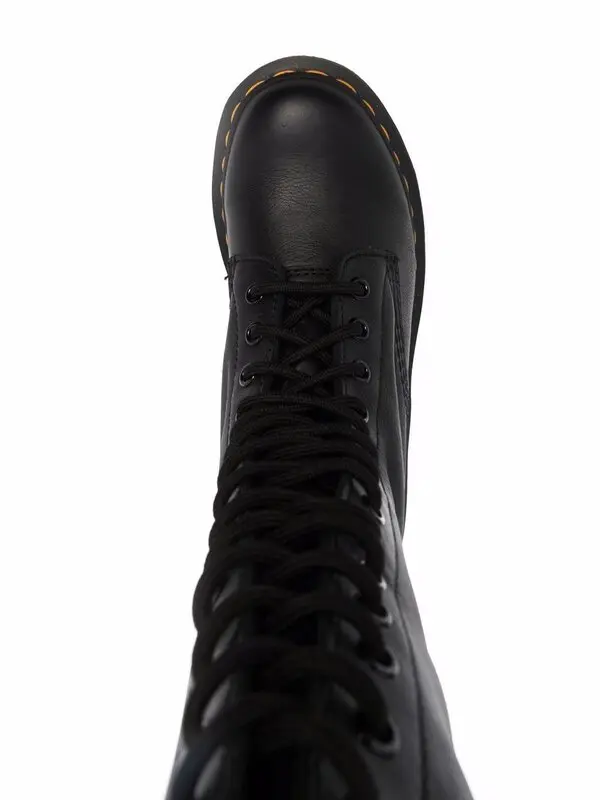 Dr. Martens 1b60 Bex Knee-high Lace-up Leather Boots