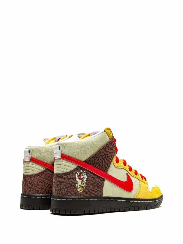 Nike Sb Dunk High Sneakers - Brown