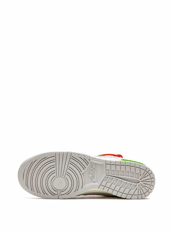 Nike X Off White Dunk Low Lot Sneakers - White