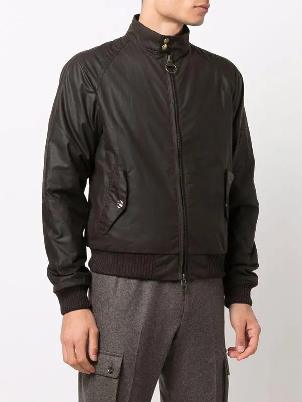 Barbour International Funnel Neck Zip-up Jacket