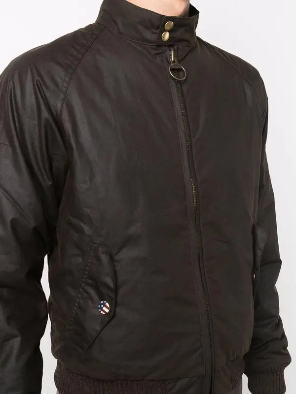 Barbour International Funnel Neck Zip-up Jacket