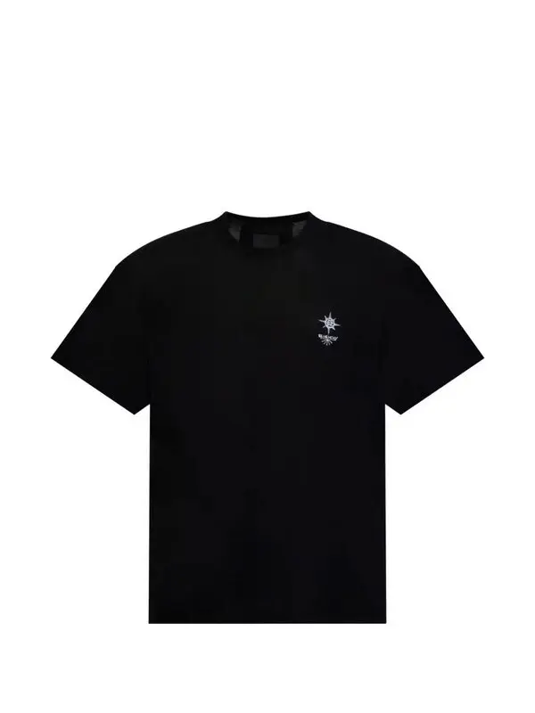 Givenchy Logo-print Crew-neck T-shirt - Black