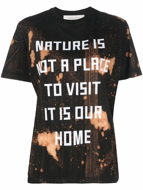 GOLDEN GOOSE Slogan-print T-shirt