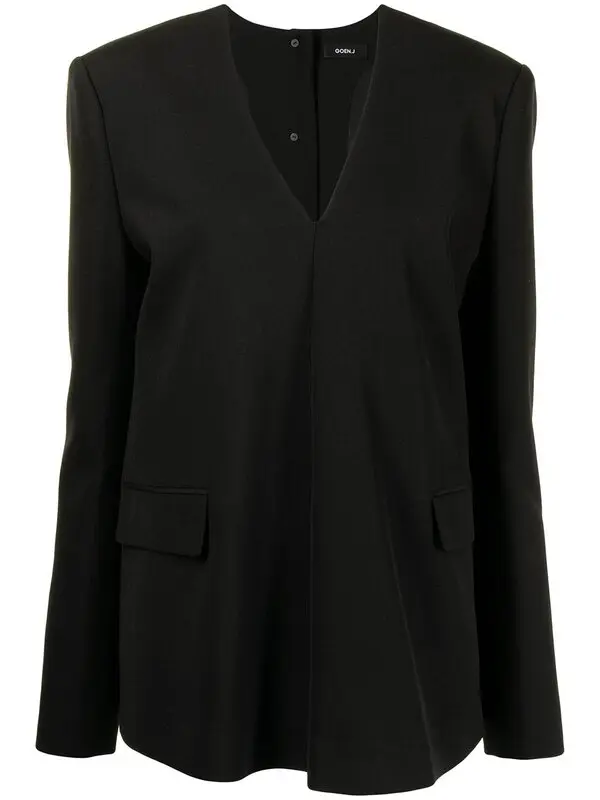 Goen.j Structured Blazer Top