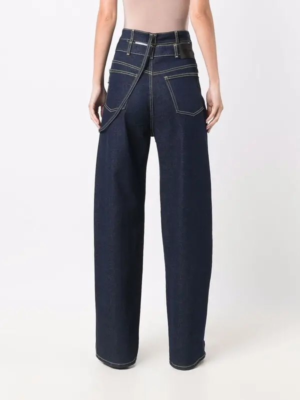 Ottolinger Tie-fastening Straight-leg Jeans