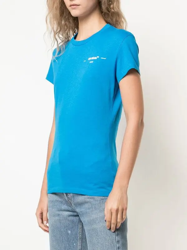 Off-White Logo Crest" Cotton T-shirt