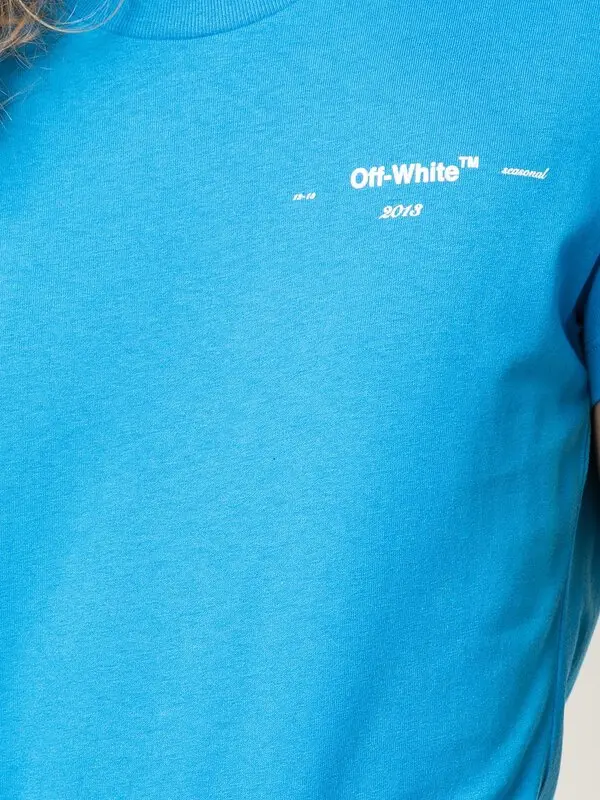 Off-White Logo Crest" Cotton T-shirt