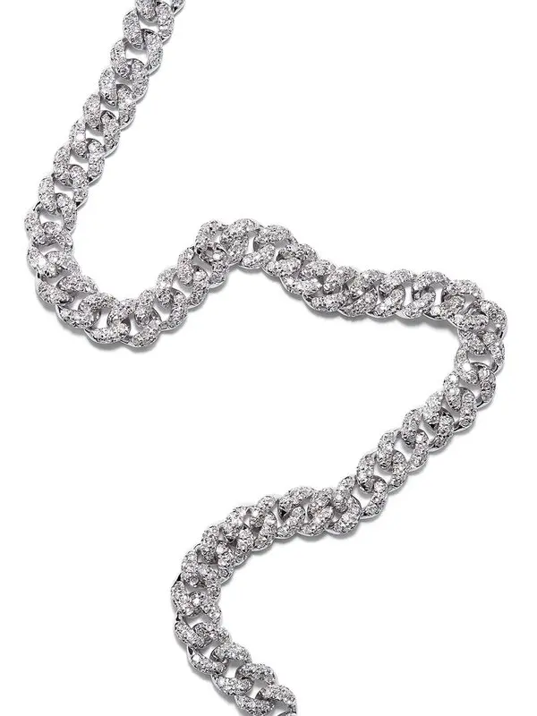 Shay 18k White Gold And Diamond Bracelet - Silver
