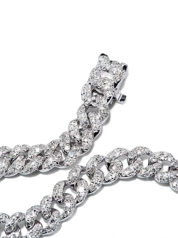 Shay 18k White Gold And Diamond Bracelet - Silver
