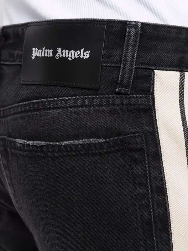 Palm Angels Side Stripe Slim-fit Jeans