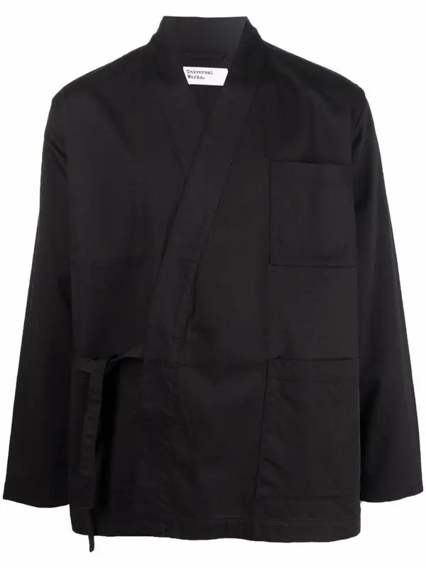 Universal Works Wrap-style Cotton Jacket