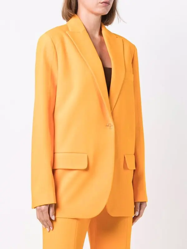 Off-White Single-breasted Tailored Blazer