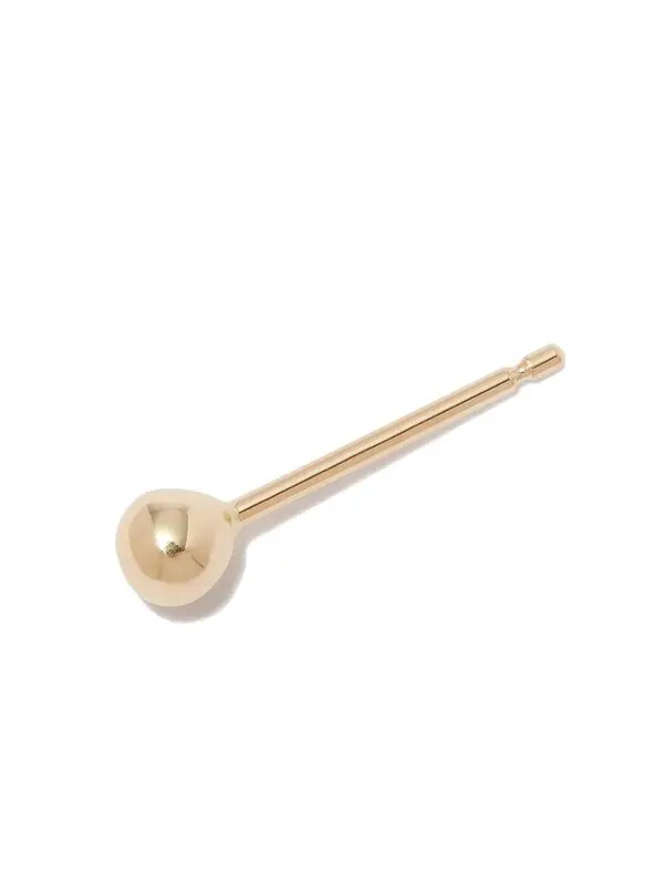 MARIA TASH 18kt Yellow Ball Stud Earring