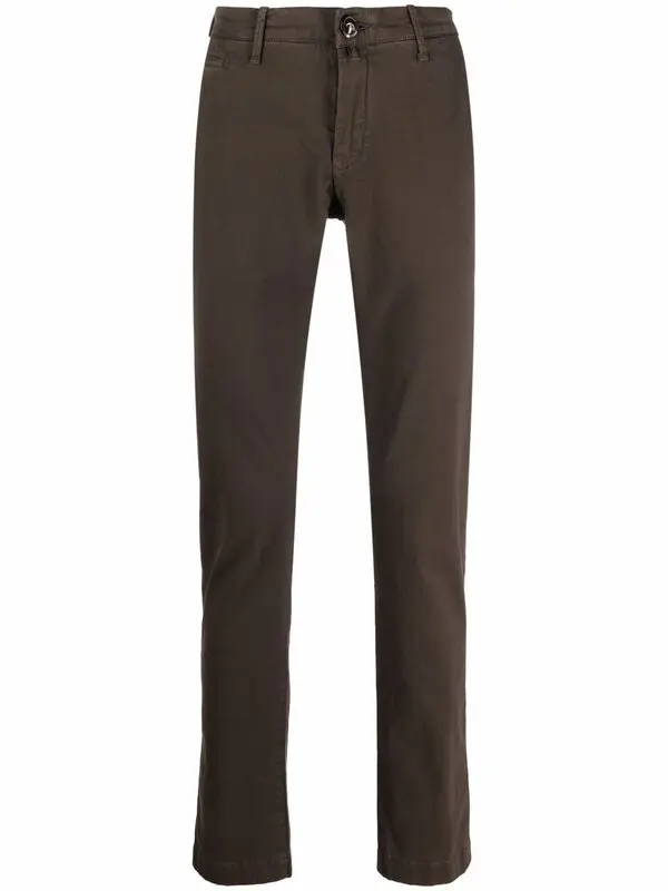 Jacob Cohen Straight-leg Trousers - Brown