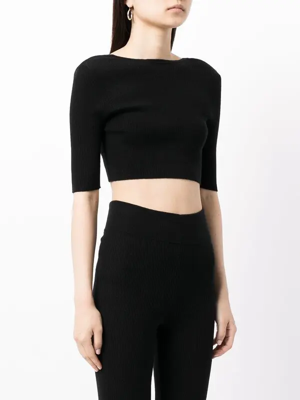 Cashmere In Love Liza Cropped Top