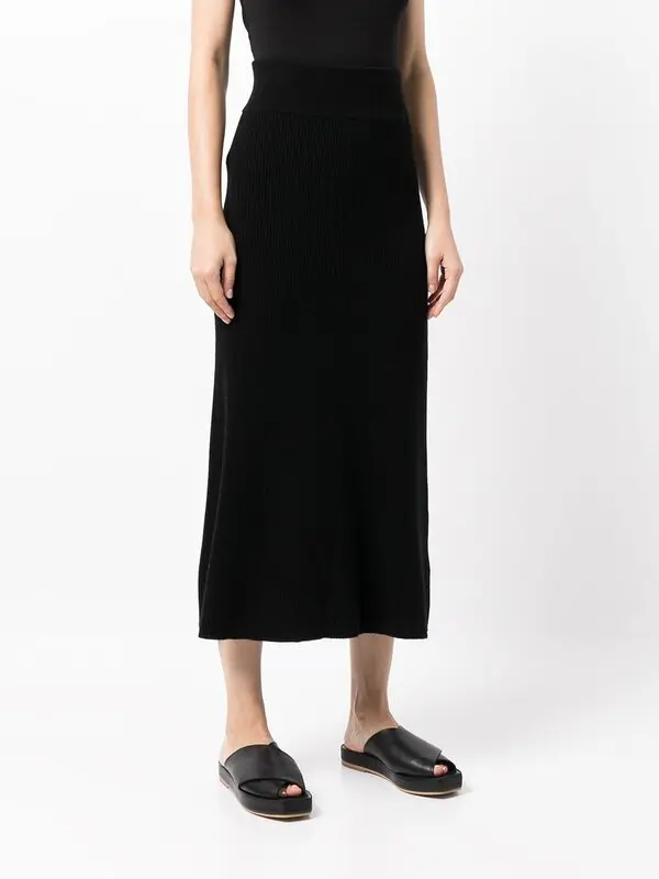 Cashmere In Love River A-line Skirt - Black