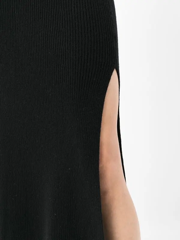 Cashmere In Love River A-line Skirt - Black