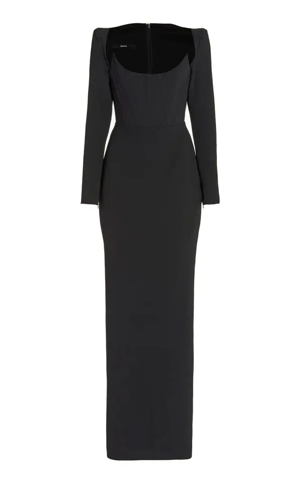 strapless open back dress Short Dark Grey Party Dress with Oversized Bow – LUVIA DRESS