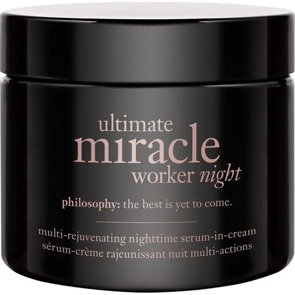 PHILOSOPHY Ultimate Miracle Worker Night Multi-rejuvenating Nighttime Serum-in-cream - No Color