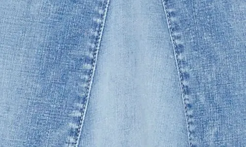 WASH LAB DENIM Pieced Mixed Denim Jumper