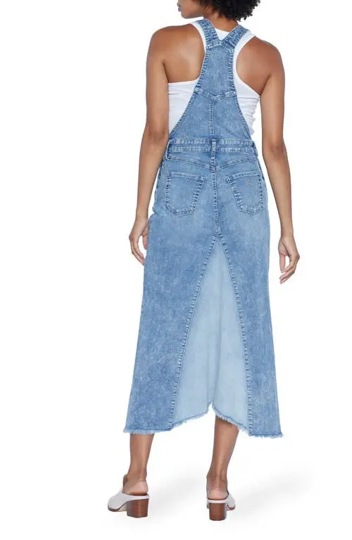 WASH LAB DENIM Pieced Mixed Denim Jumper