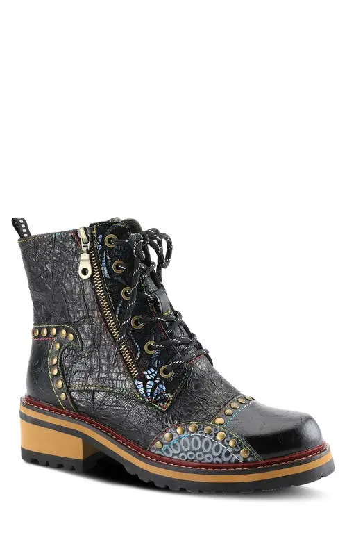 SPRING STEP SHOES Rugup Boots - Black Multi