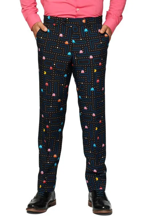 Opposuits X Pac-man™ Slim Fit Two-piece Suit & Tie Set