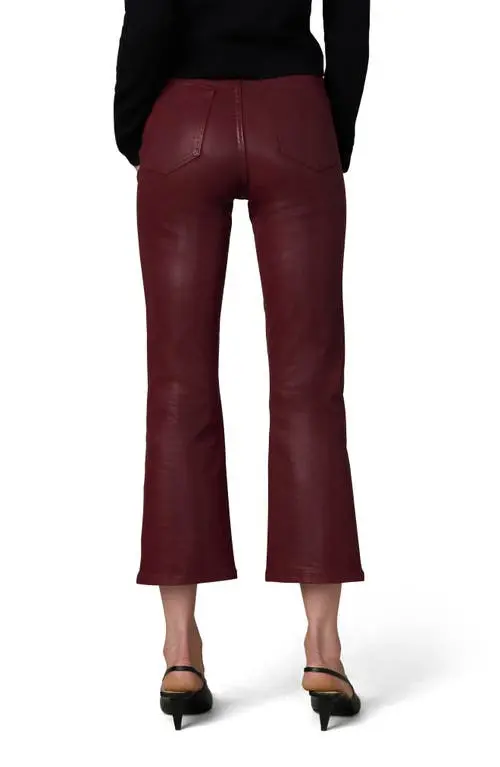 Joe's Jeans The Callie Coated High Waist Ankle Bootcut Jeans