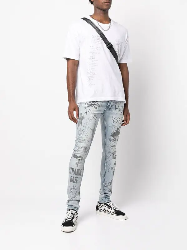 Ksubi Van Winkle Graphic-print Jeans