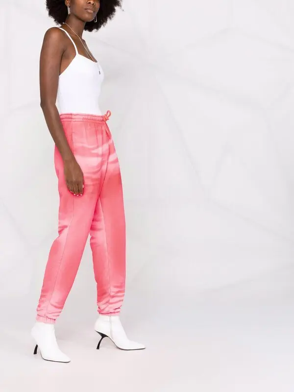 Alexander Wang Garment-dyed Lounge Track Trousers