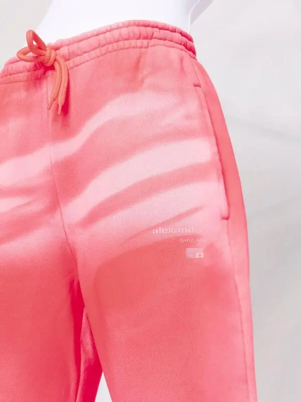 Alexander Wang Garment-dyed Lounge Track Trousers