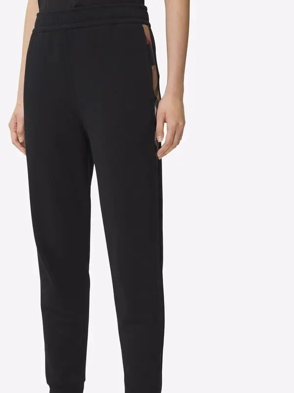 Burberry Check-panel Track Pants