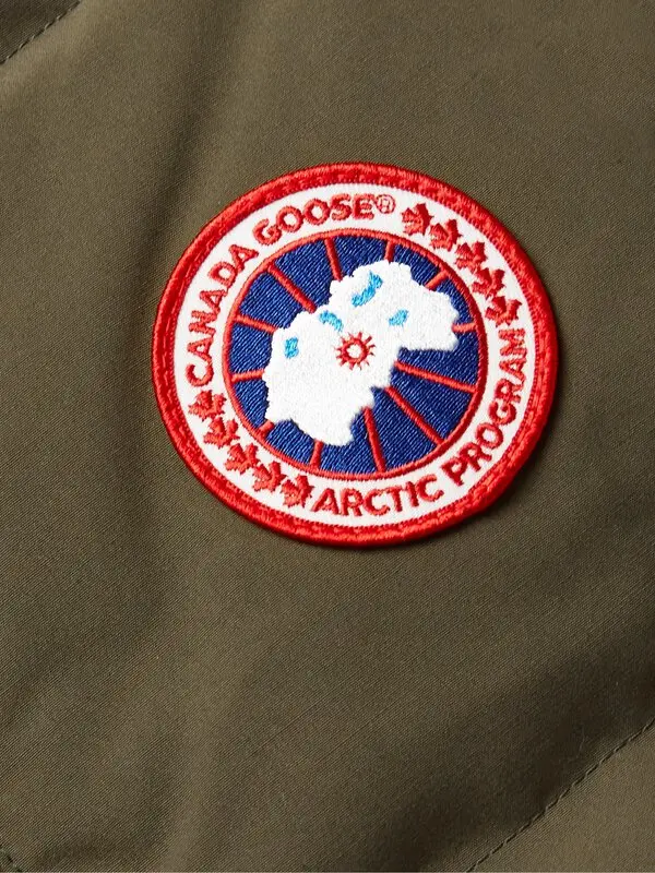 Canada Goose Slim-fit Freestyle Crew Quilted Arctic Tech Down Gilet - Green