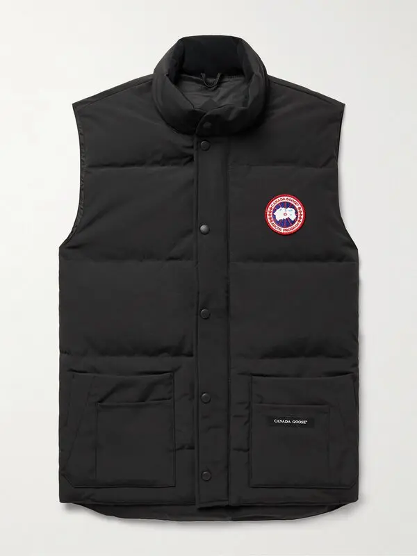 Canada Goose Slim-fit Freestyle Crew Arctic Tech® Down Gilet - Black