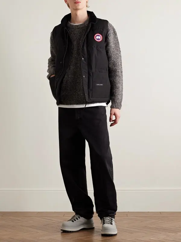 Canada Goose Slim-fit Freestyle Crew Arctic Tech® Down Gilet - Black