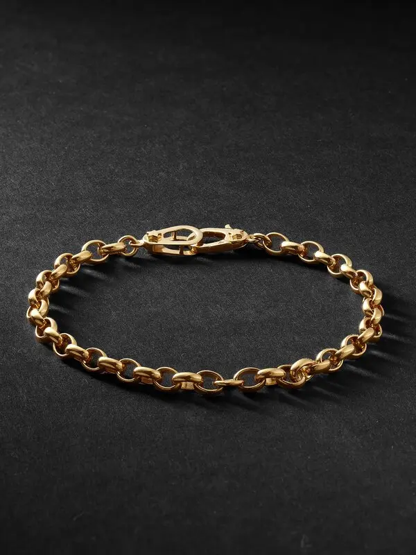 FOUNDRAE Sister Hook 18-karat Bracelet - Gold
