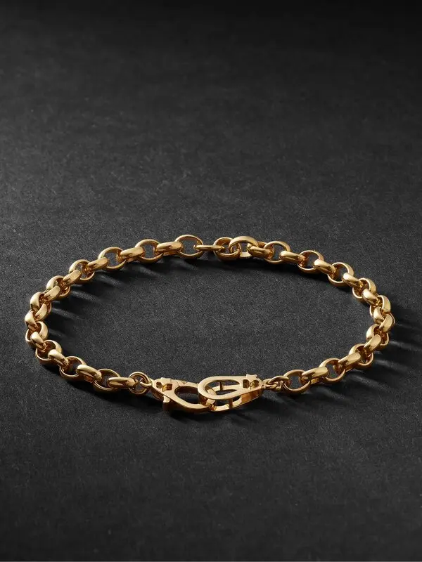 FOUNDRAE Sister Hook 18-karat Bracelet