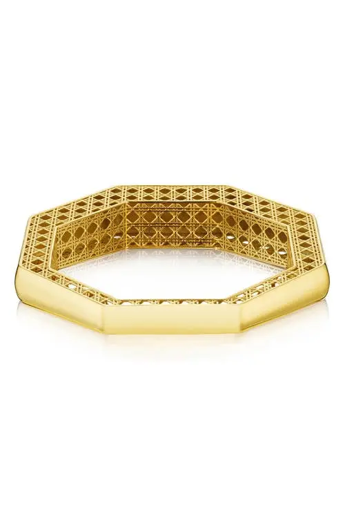 MANLUU Cane Bangle - 18k Gold Vermeil