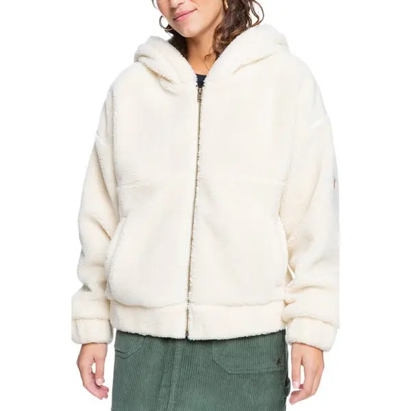 Roxy Border Line High Plush Fleece Hoodie