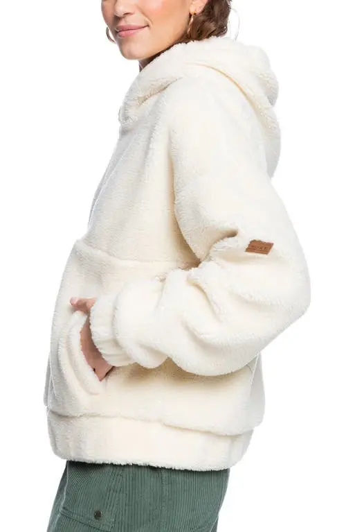 Roxy Border Line High Plush Fleece Hoodie