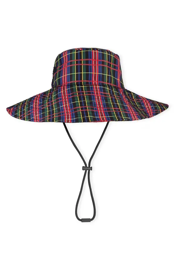 GANNI Plaid Hat