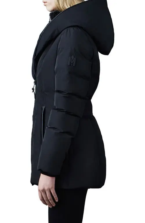 Mackage Adali Hooded Down Jacket - Black